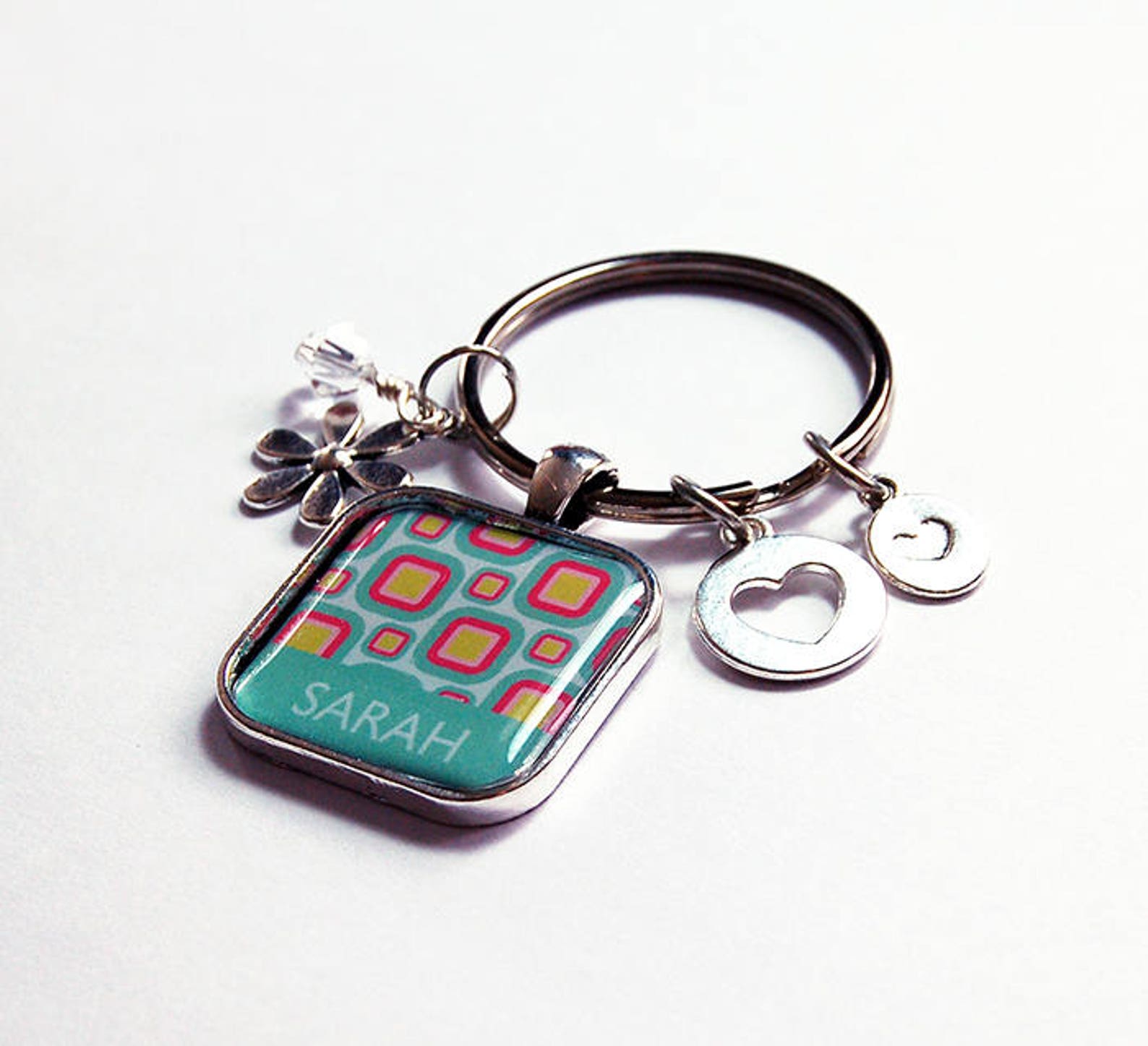 Personalized Keyring Gift for Her Keychain for Women - Etsy