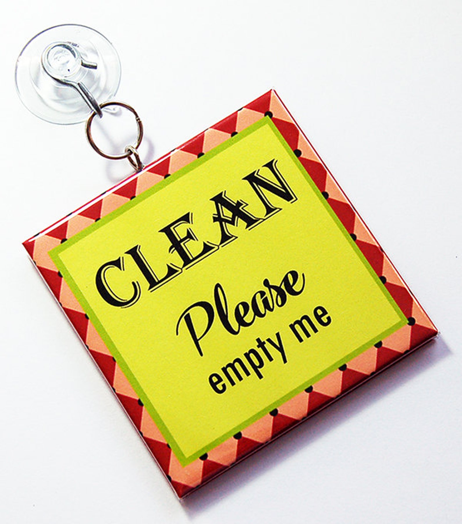 Dishwasher Sign With Suction Cup Clean Dishes Sign Dirty | Etsy