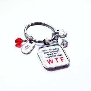 Funny Key Ring, Funny Key Chain, Keychain, Keyring, Stocking Stuffer ...