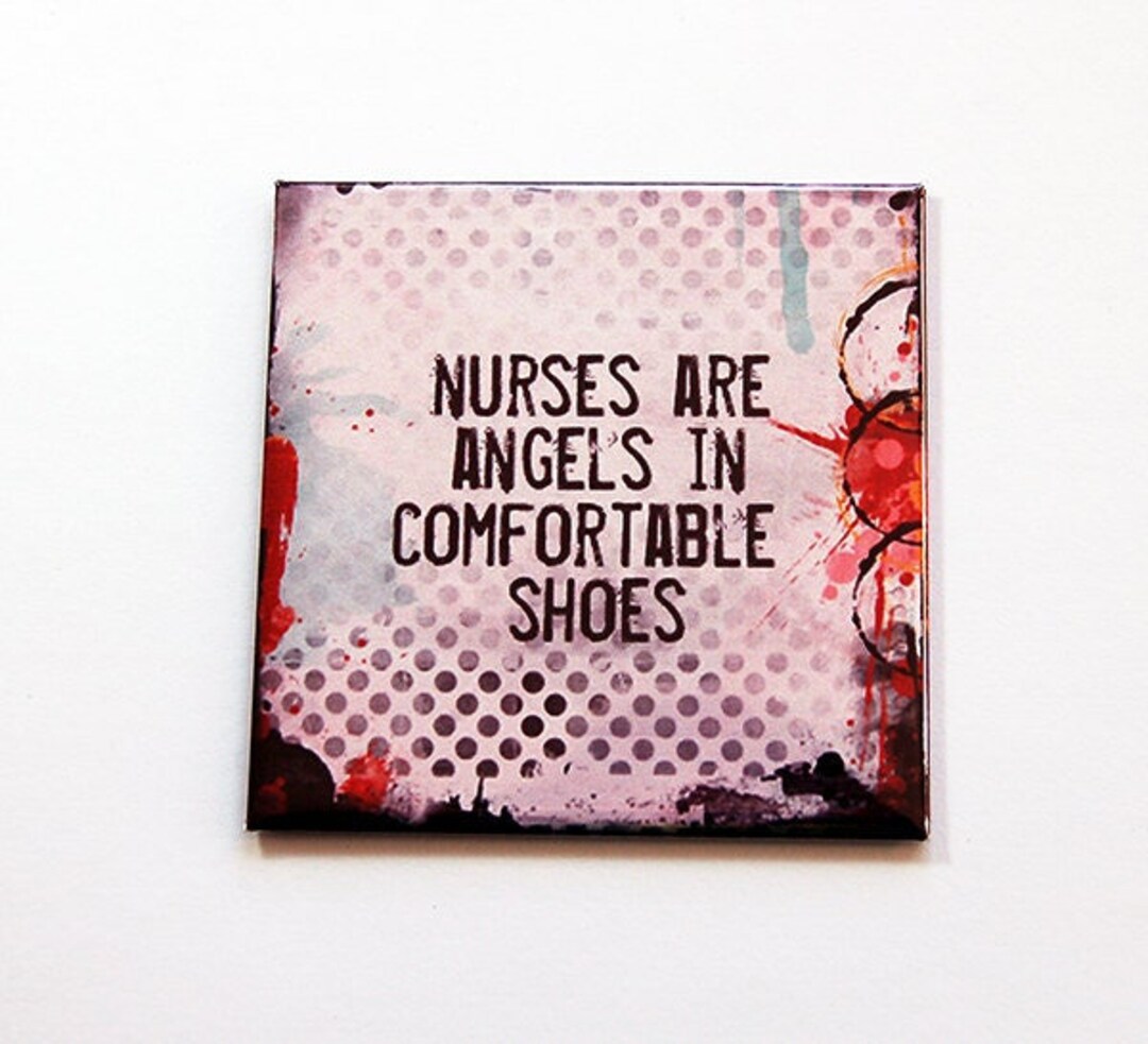 Nurse Magnet, Nurses Week, Nurses Are Angels, Fridge Magnet, Magnet ...