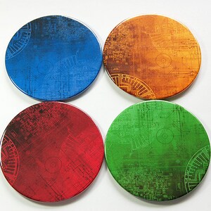 Circuit Board Coasters, Drink Coasters, Hostess Gift, Coasters, Geekery ...