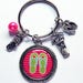 Flip Flop Keychain Summer Pretty Keychain Stocking Stuffer - Etsy