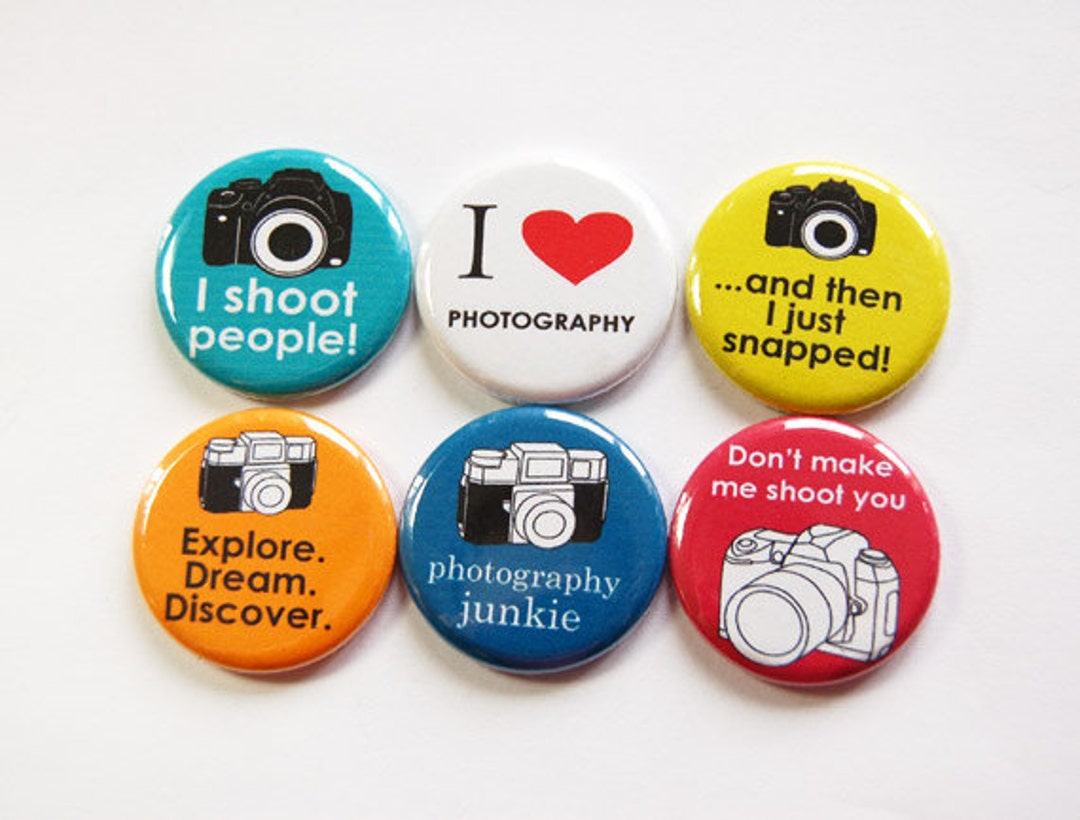 Camera Magnets, Photography Magnets, Button Magnets, Kitchen Magnets ...
