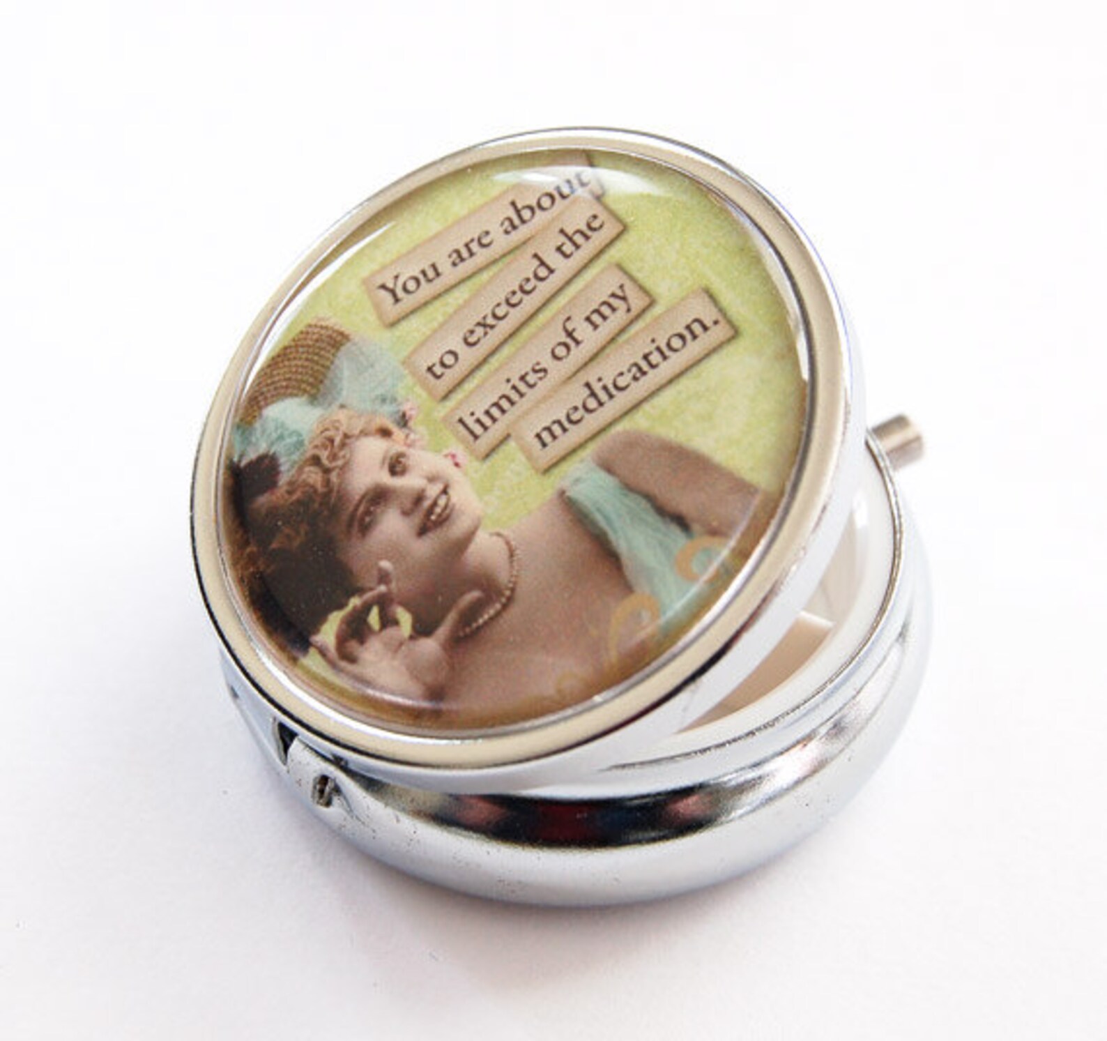 Funny Pill Box Pill Case Pill Container Case Gift for Her - Etsy