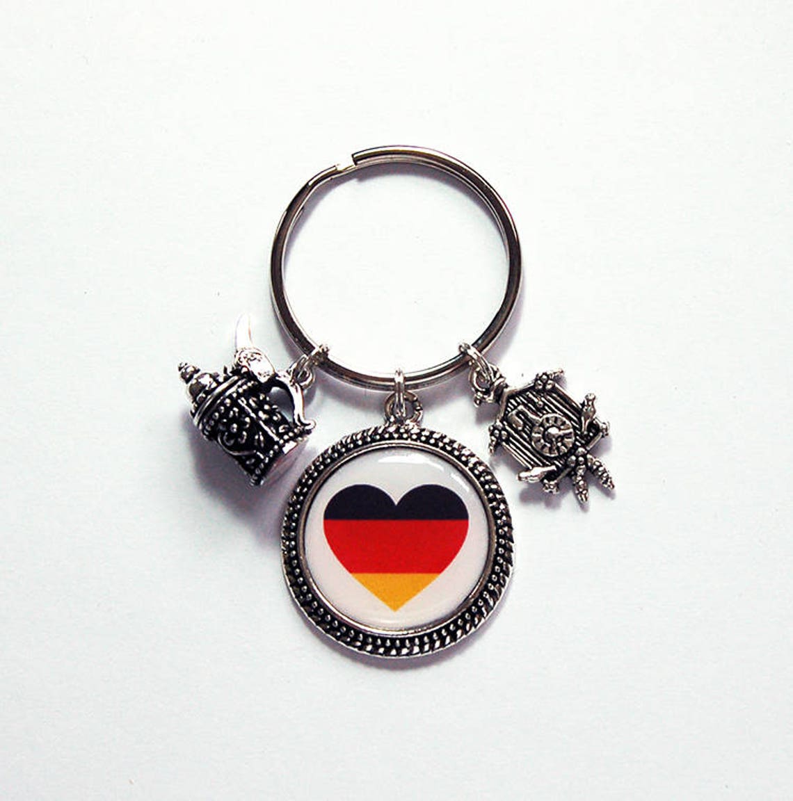 Germany Keychain Beer Stein, Cuckoo Clock, Loves Germany, German Flag ...