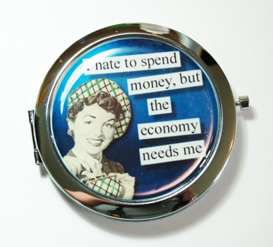 Funny Compact Mirror Purse Mirror Humor Funny Saying - Etsy