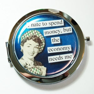 Funny Compact Mirror Purse Mirror Humor Funny Saying - Etsy