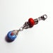 Cute Red & Blue Zipper Pull Tibetan Style Beaded Zipper - Etsy