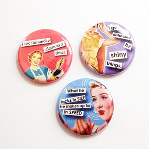 Funny Magnets Sassy Women Magnets Button Magnets Locker - Etsy