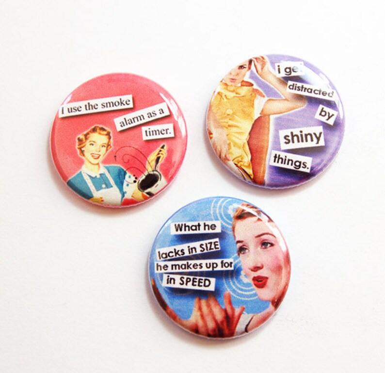 Funny Magnets Sassy Women Magnets Button Magnets Locker - Etsy