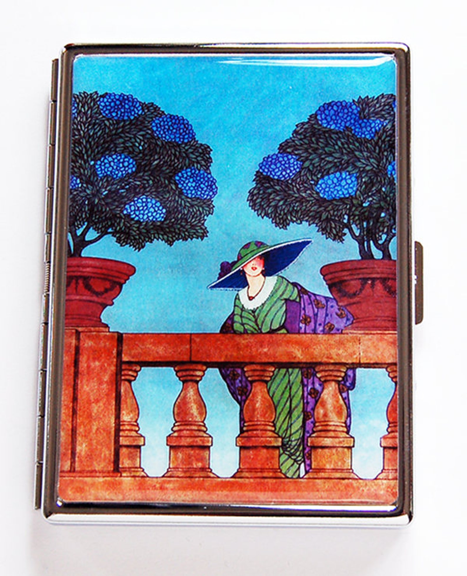 Retro Cigarette Case Retro Design 1920s Slim Cigarette - Etsy