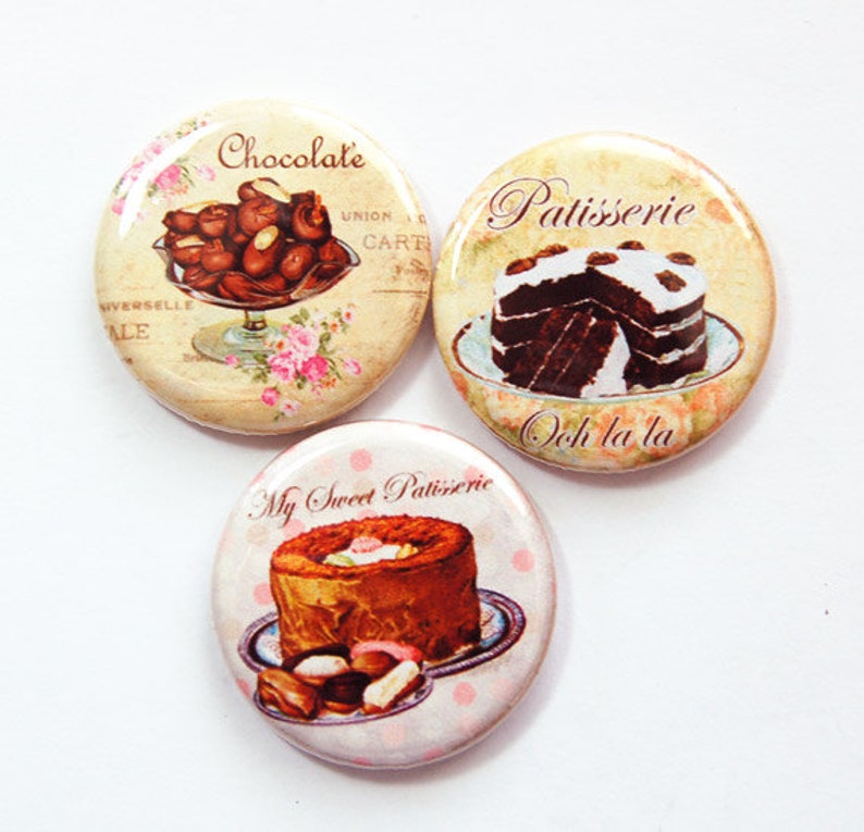 Food Magnets Magnet Set Cake Magnet Chocolate Magnets - Etsy