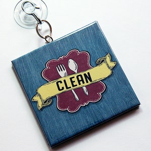 Dishwasher Sign Works on Stainless Steel Sign With Suction - Etsy