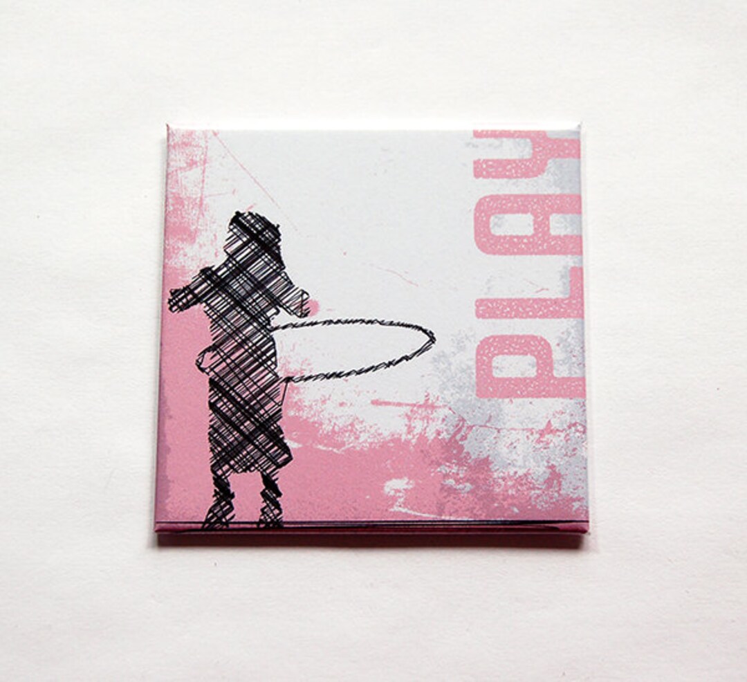 Play Magnet, Hula Hoop Magnet, Large Square Magnet, Kitchen Magnet ...