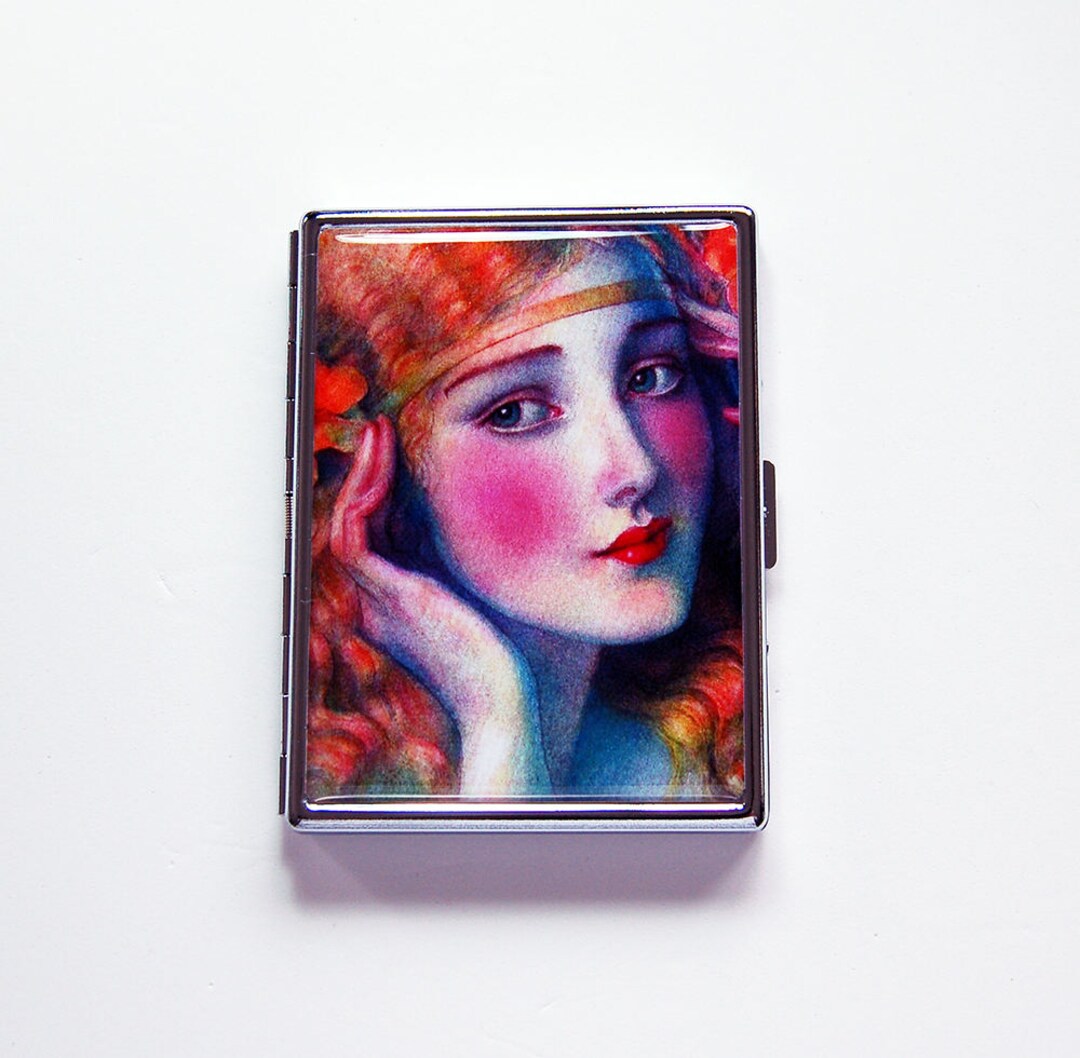 Retro Cigarette Case Cigarette Box Slim Cigarette Case - Etsy