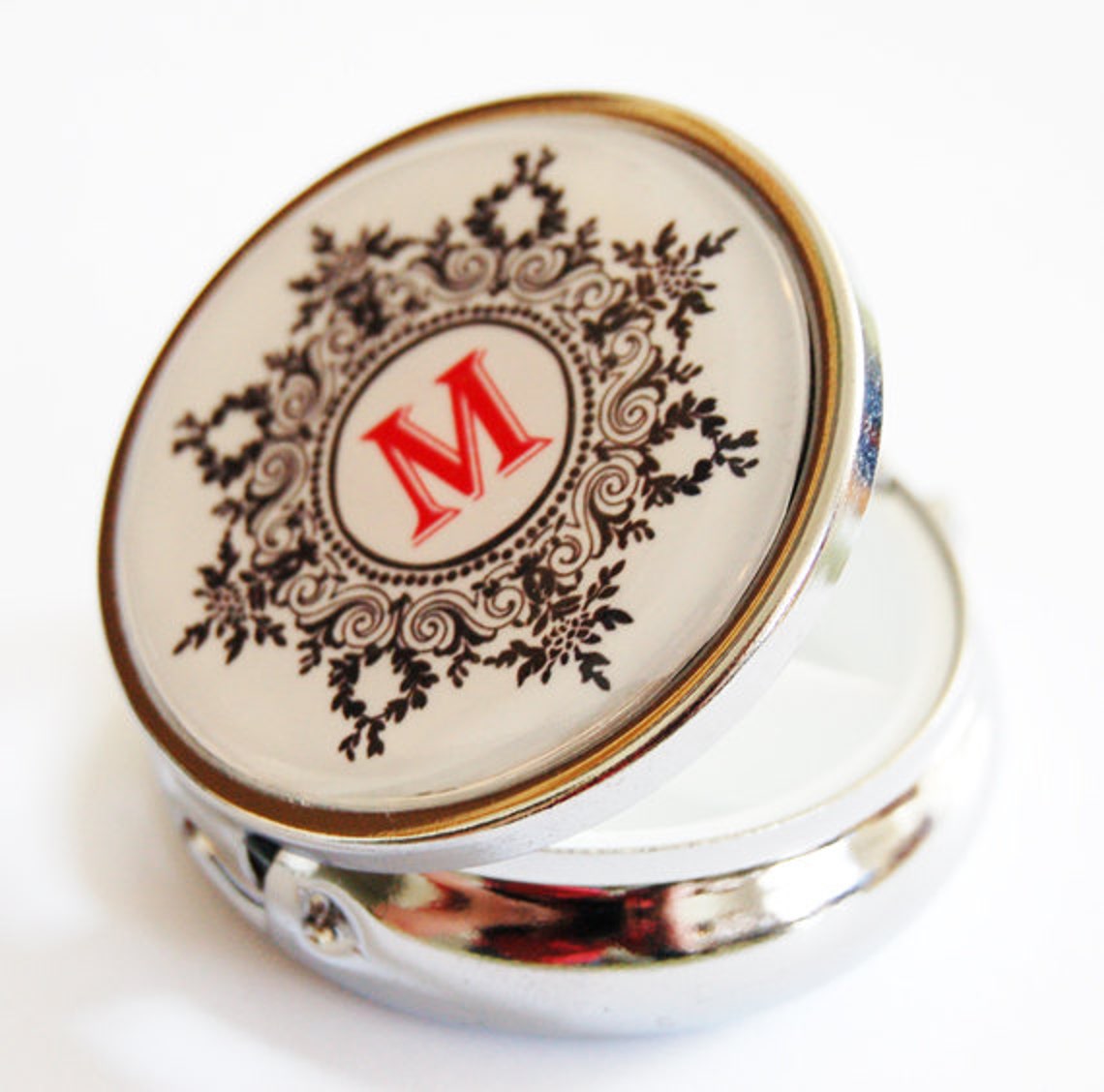 Monogram Pill Case Personalized Custom Pill Case Pill Box - Etsy