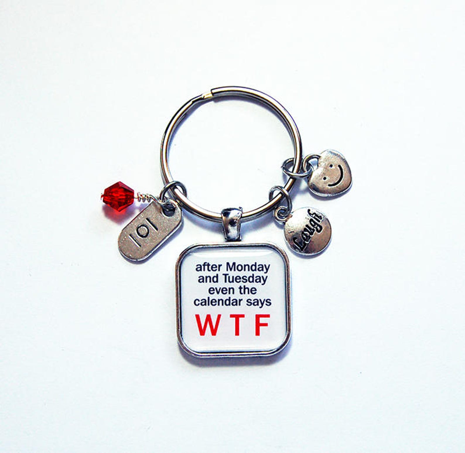 Funny Key Ring, Funny Key Chain, Keychain, Keyring, Stocking Stuffer ...