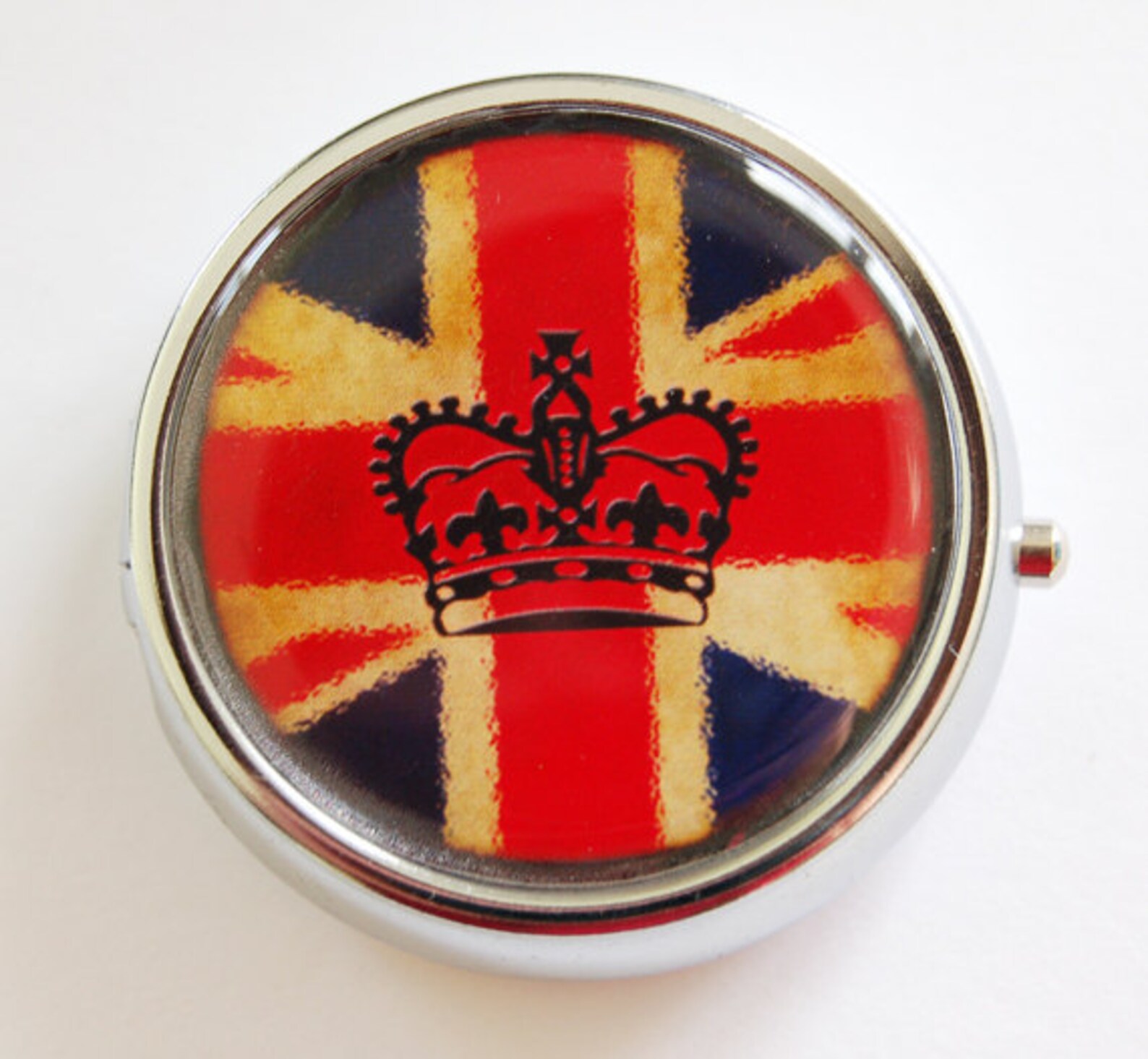 British Pill Box Pill Case Pill Container Candy Container | Etsy