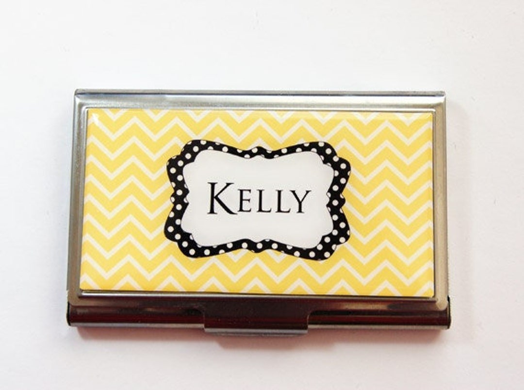 Personalized Business Card Case, Custom Gift, Personalized Gift, Card ...