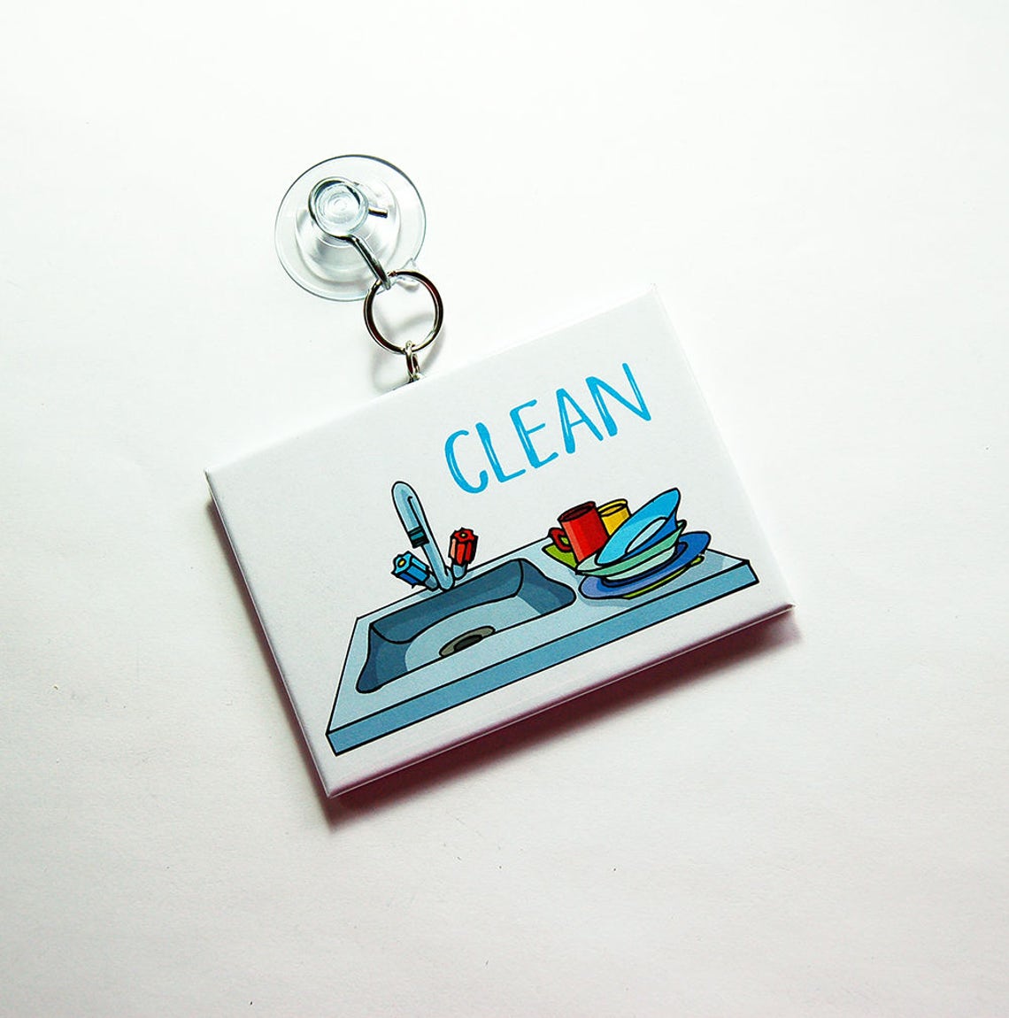 Dishwasher Sign Dishes in Sink Clean Dishes Sign Dirty - Etsy