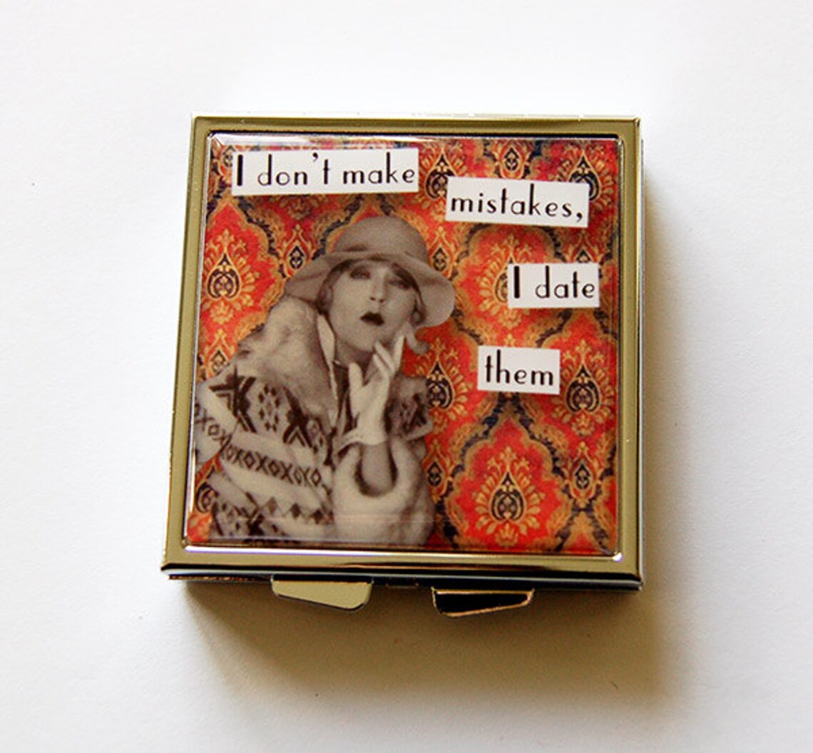 Square Pill Box, Square Pill Case, Funny Pill Box, Pill Case, Funny ...