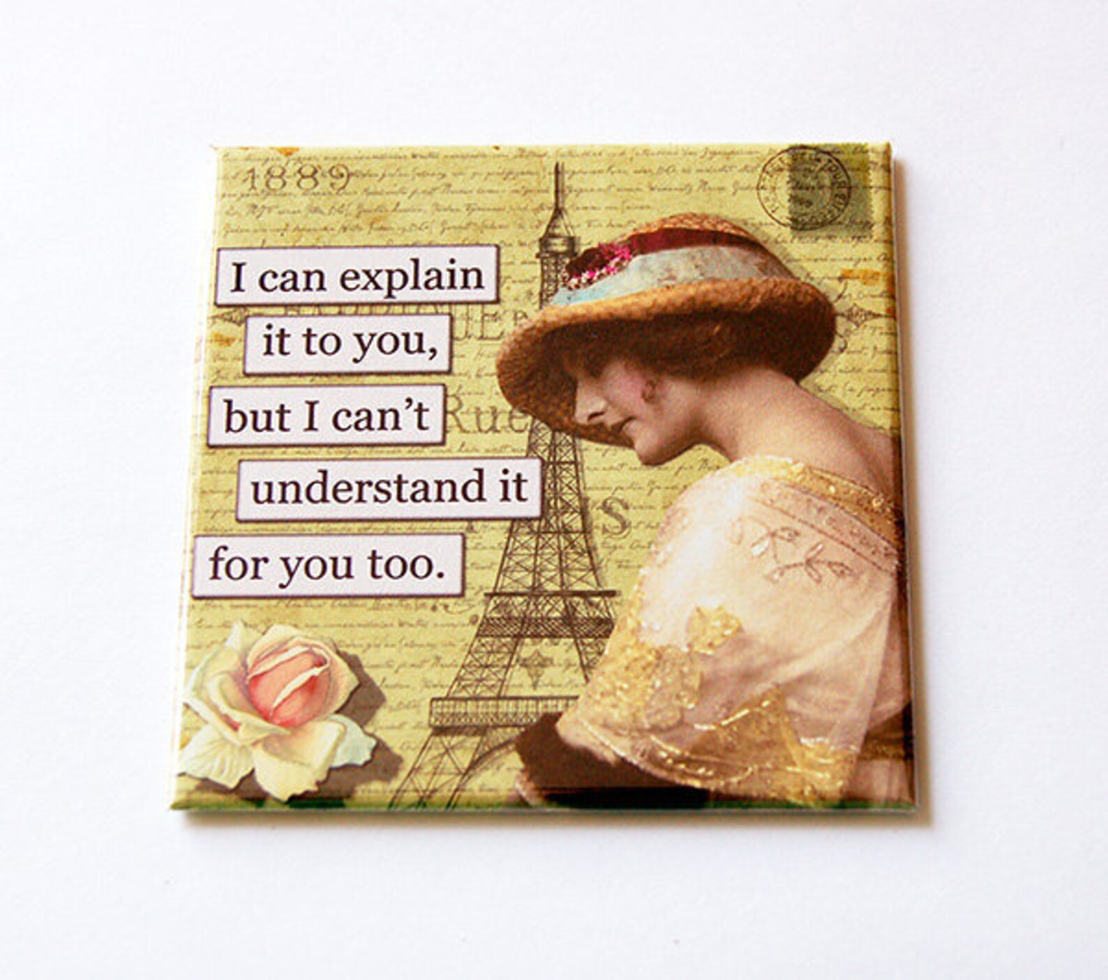 Funny Magnet Fridge Magnet Retro Design Kitchen Magnet - Etsy