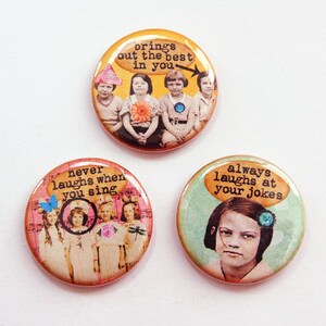 Funny Magnets, Gift for Friend, Magnets, Button Magnets, Locker Magnets ...