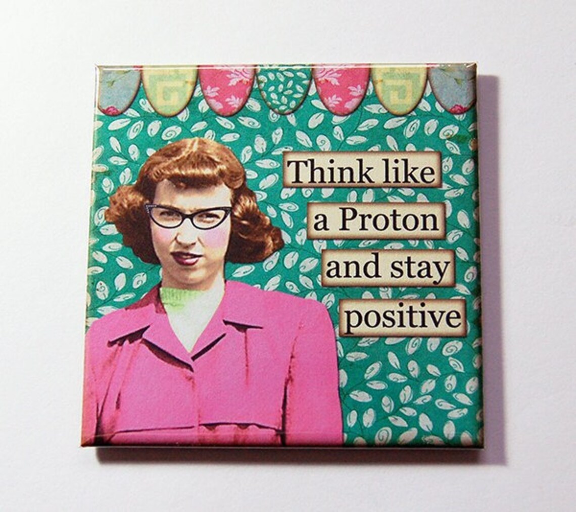 Funny Magnet Stay Positive Nerd Locker Magnet Magnet - Etsy