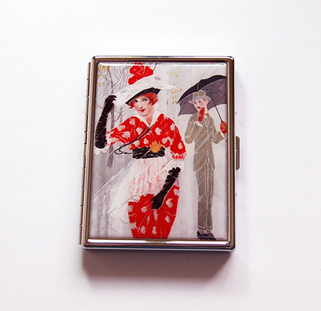 Retro Cigarette Case Cigarette Box Slim Cigarette Case - Etsy