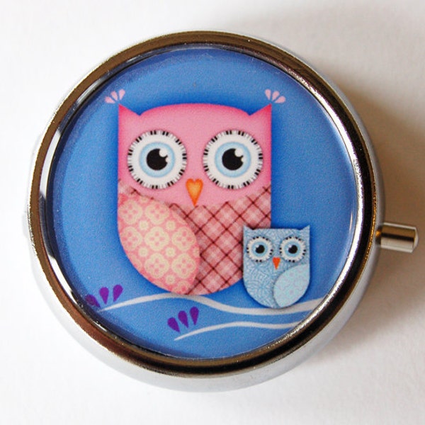 Owl Pill Box - Etsy
