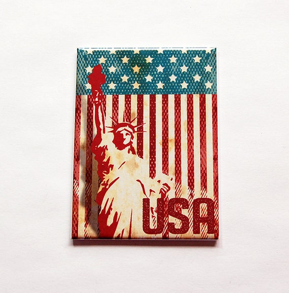 Statue of Liberty Magnet USA Fridge Magnet 5991 | Etsy