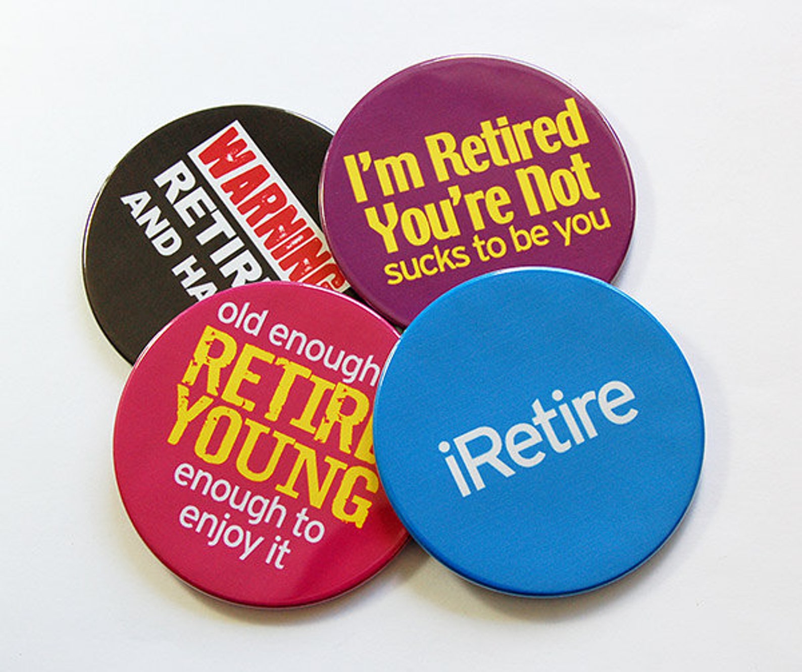 Retirement Coasters Wine Coasters Coasters Drink Coasters - Etsy