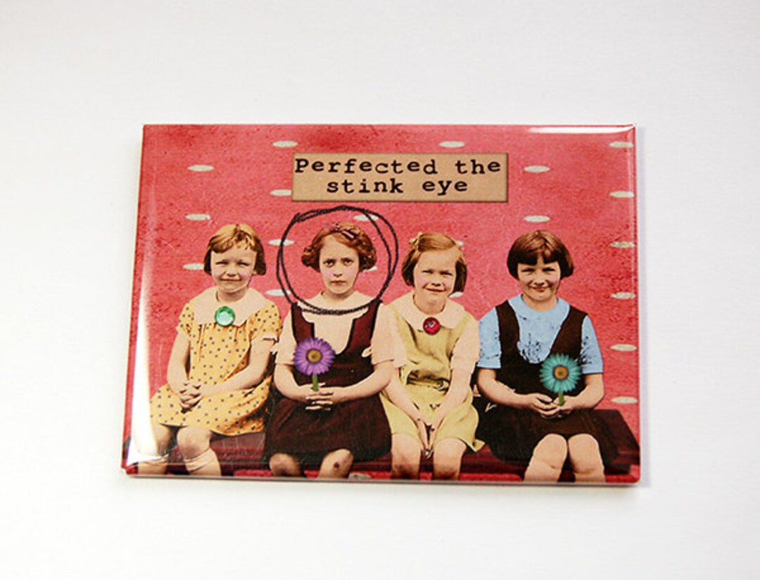 Funny Magnet, ACEO Magnet, Magnet, Fridge Magnet, Kitchen Magnet, Humor ...