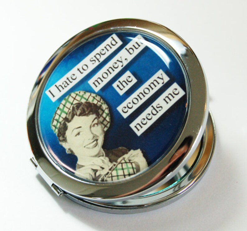 Funny Compact Mirror Purse Mirror Humor Funny Saying - Etsy