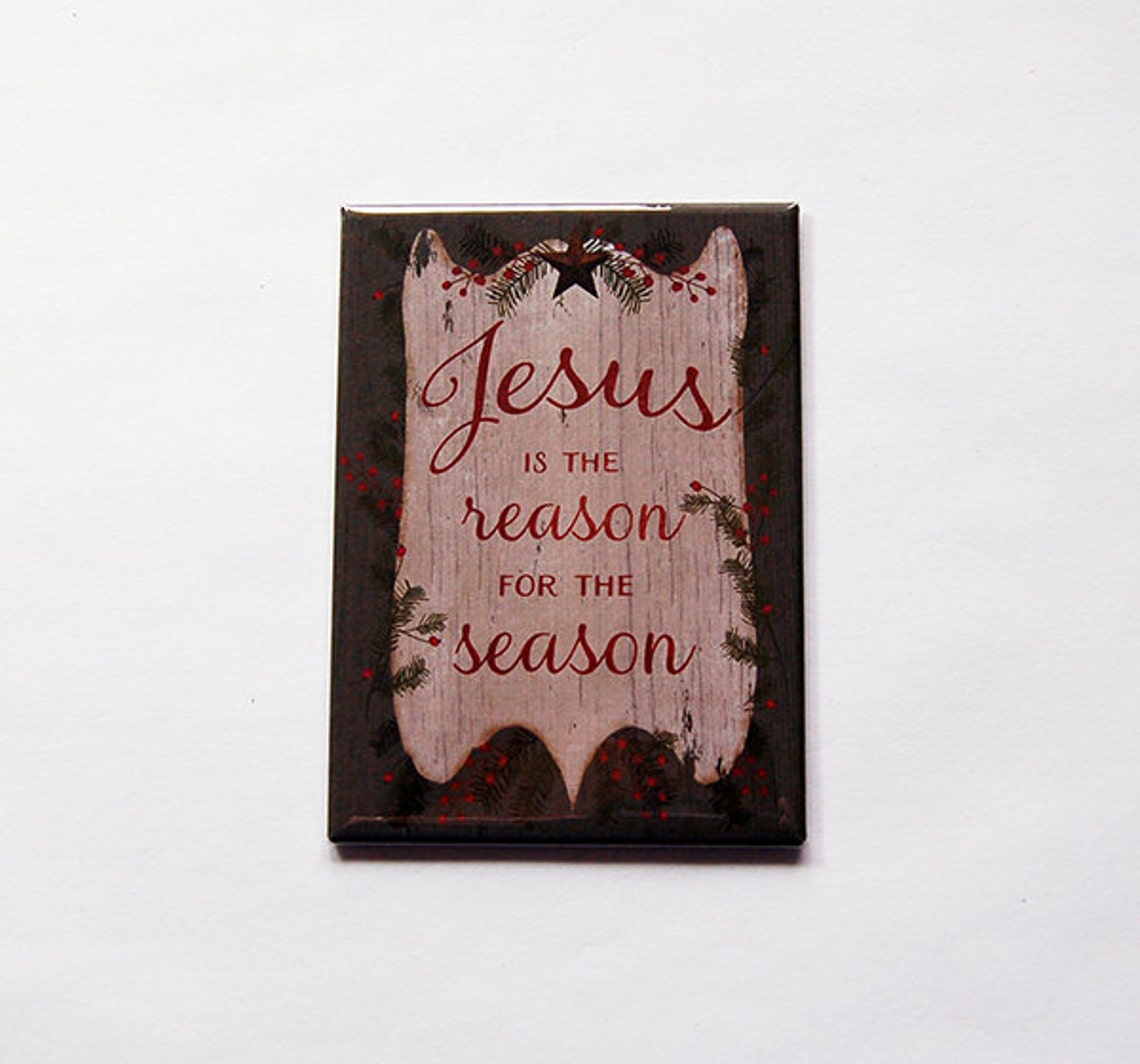 Jesus Magnet Christmas Magnet Fridge Magnet ACEO - Etsy