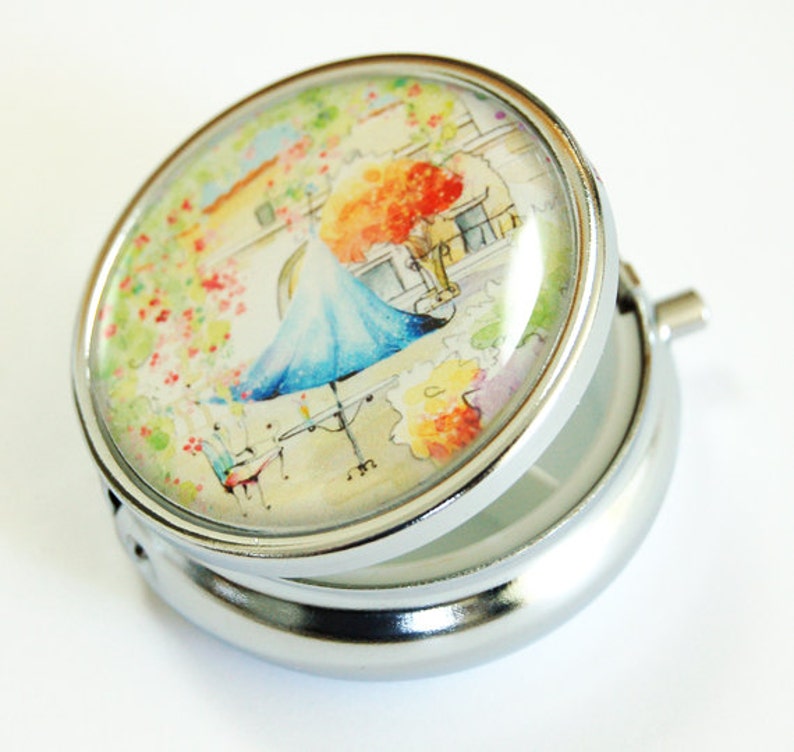 Pill Case Pill Case for Purse Pill Box Provence Pill - Etsy