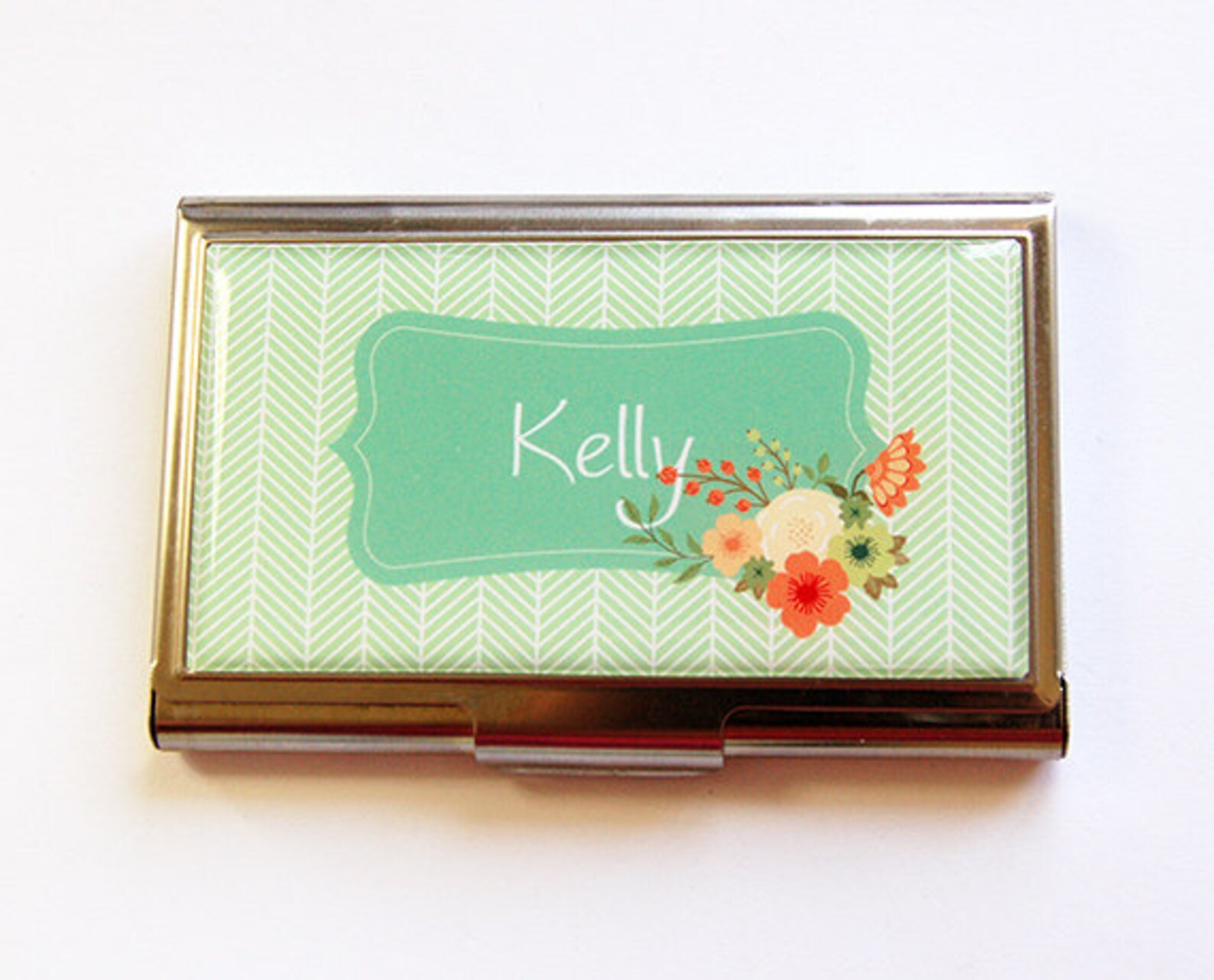 Business Card Holder Personalized Business Card Case Card | Etsy