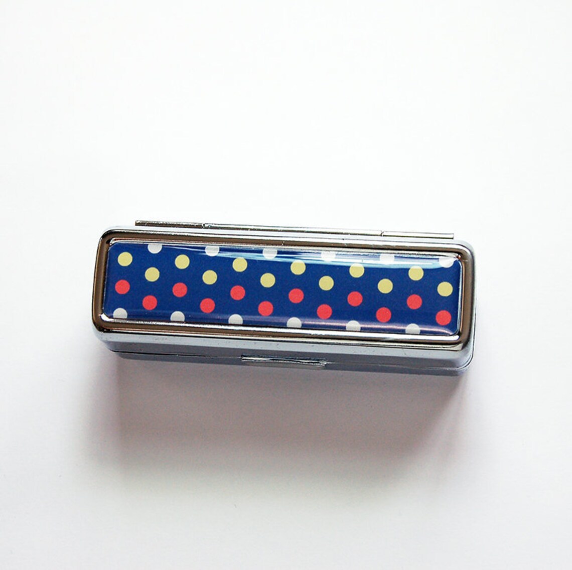 Polka Dot Lipstick Case Lipstick Case With Mirror Lipstick - Etsy