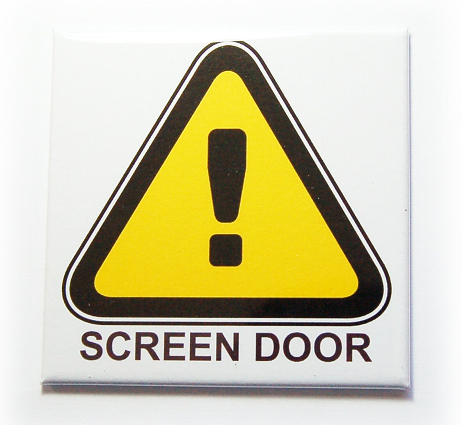 Warning Screen Door Sign Protection for Your Screen Door - Etsy