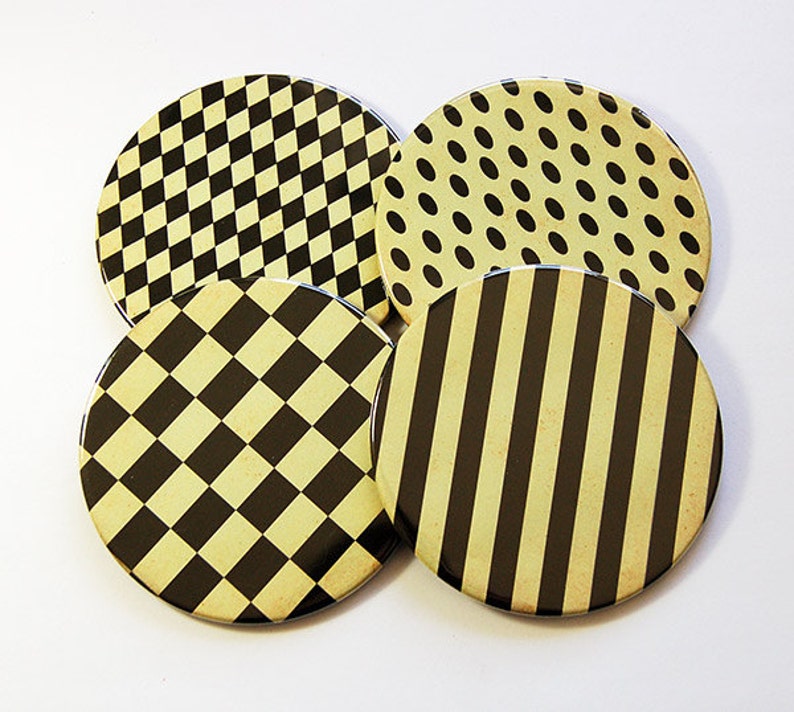 Drink Coasters Set of Coasters Modern Design Coaster | Etsy