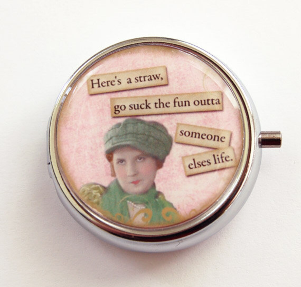 Funny Pill Case Funny Pill Box Pill Case Pill Container - Etsy