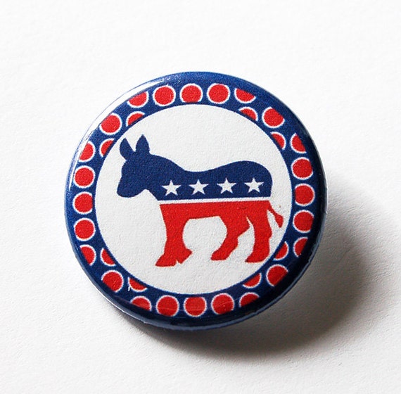 Democrat Pin 2020 Election Pin Pinback Buttons Lapel Pin | Etsy