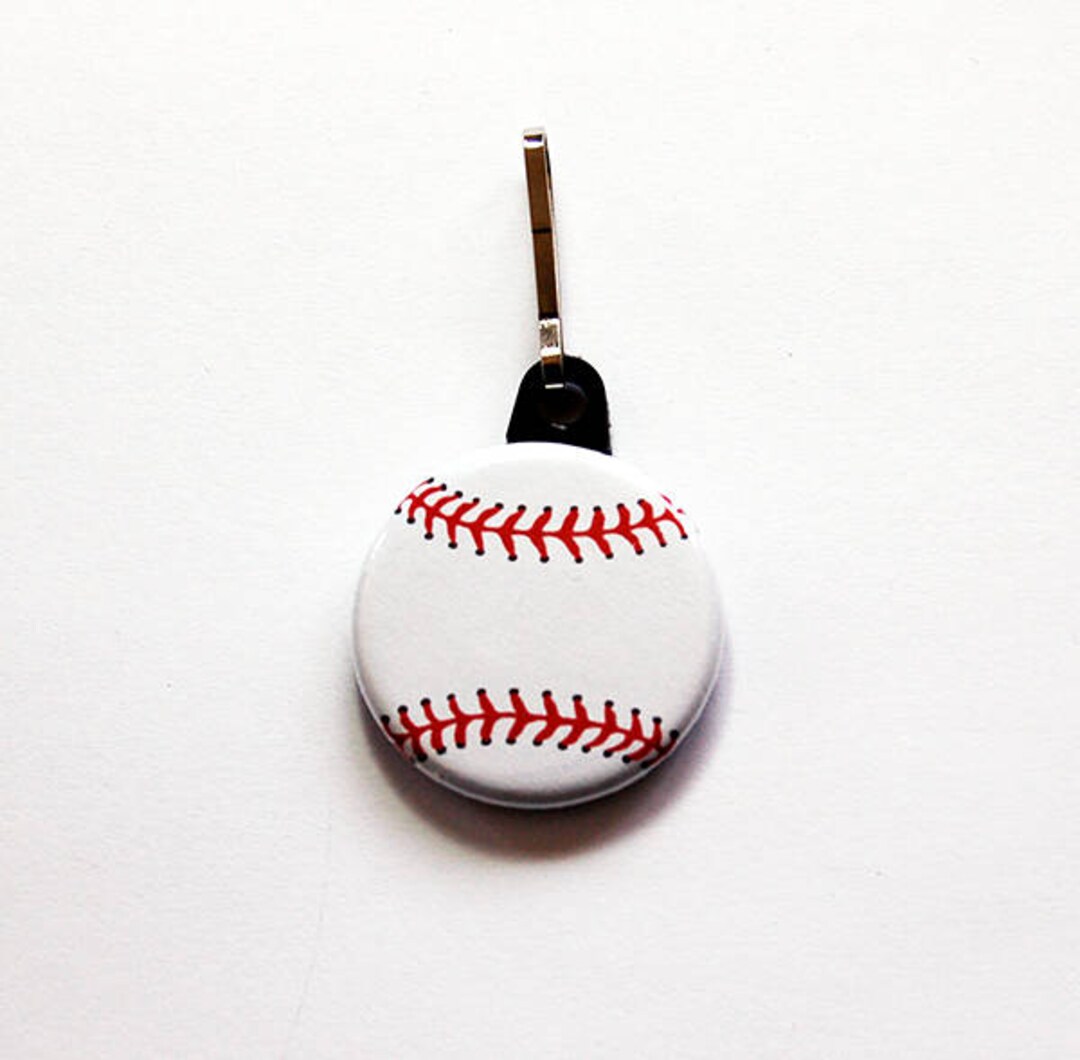 Baseball Zipper Pull, Baseball Player Gift, Backpack Zipper Pull ...