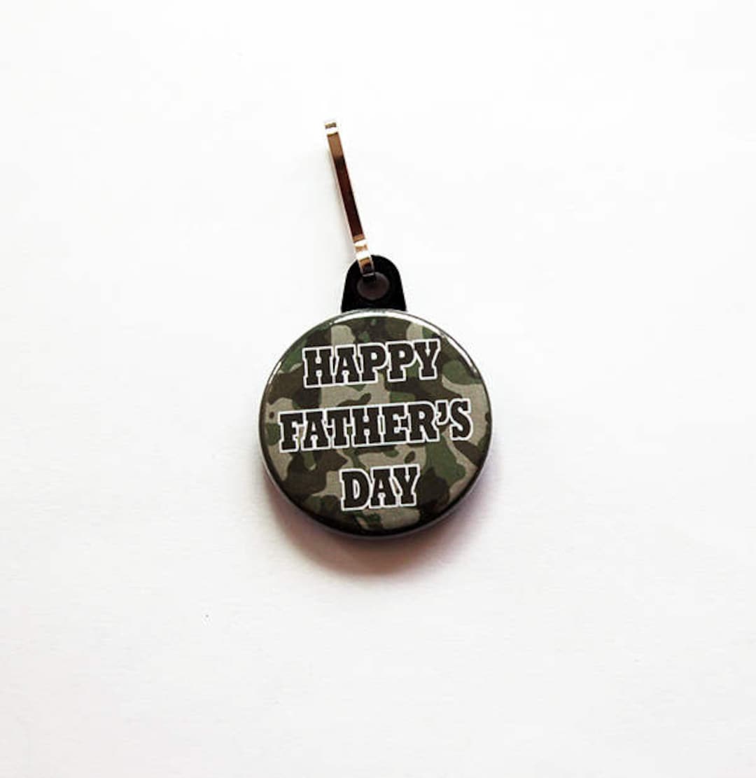 Happy Father's Day Zipper Pull Camo Zipper Pull Bag - Etsy