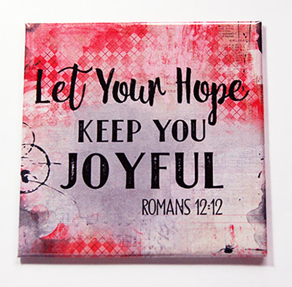 Hope Joy Magnet Fridge Magnet Let Your Hope Keep You Joyful - Etsy