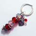 Red Keychain, Cute Keyring, Keychain for Her, Keyring for Her, Stocking ...