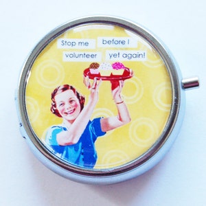 Funny Pill Box for Purse Travel Pill Case Pill Container - Etsy