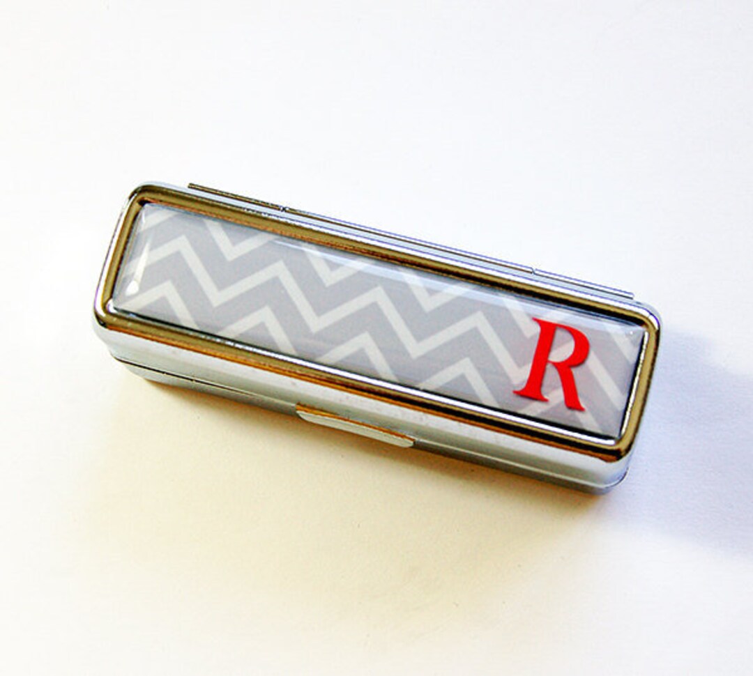 Lipstick Case, Chevron, Monogram Lipstick Case, Lipstick Holder ...