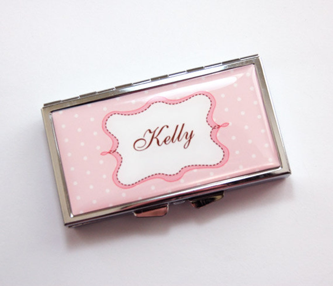 Personlized Pill Case, Custom Pill Case, 7 Day, 7 Sections, Pill Box ...