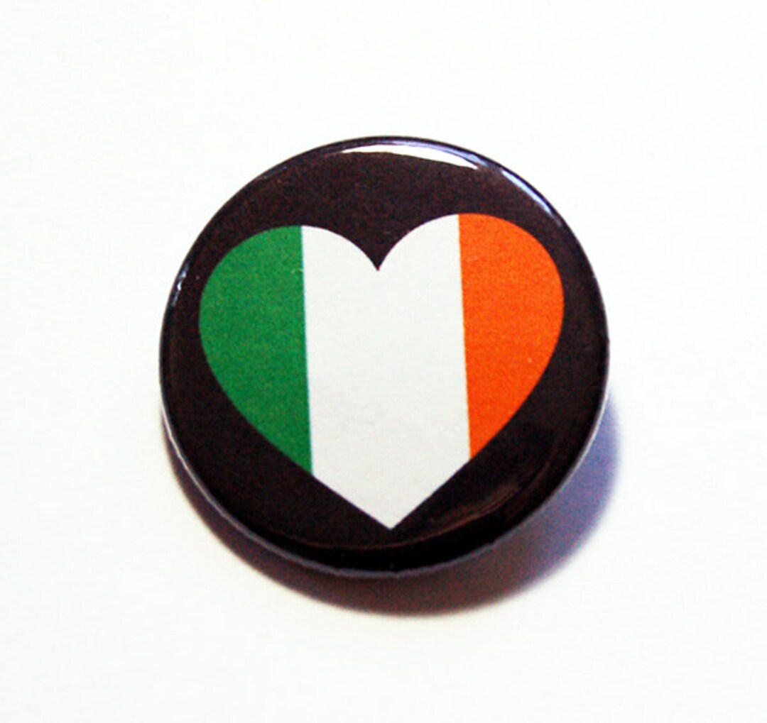 Ireland Pin, Pinback Buttons, Lapel Pin, I Love Ireland, Ireland Flag ...